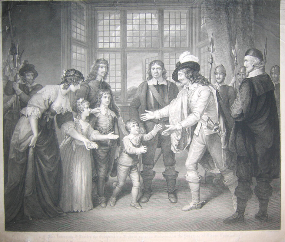 The Interview of Charles the first with his Children, during his ...
