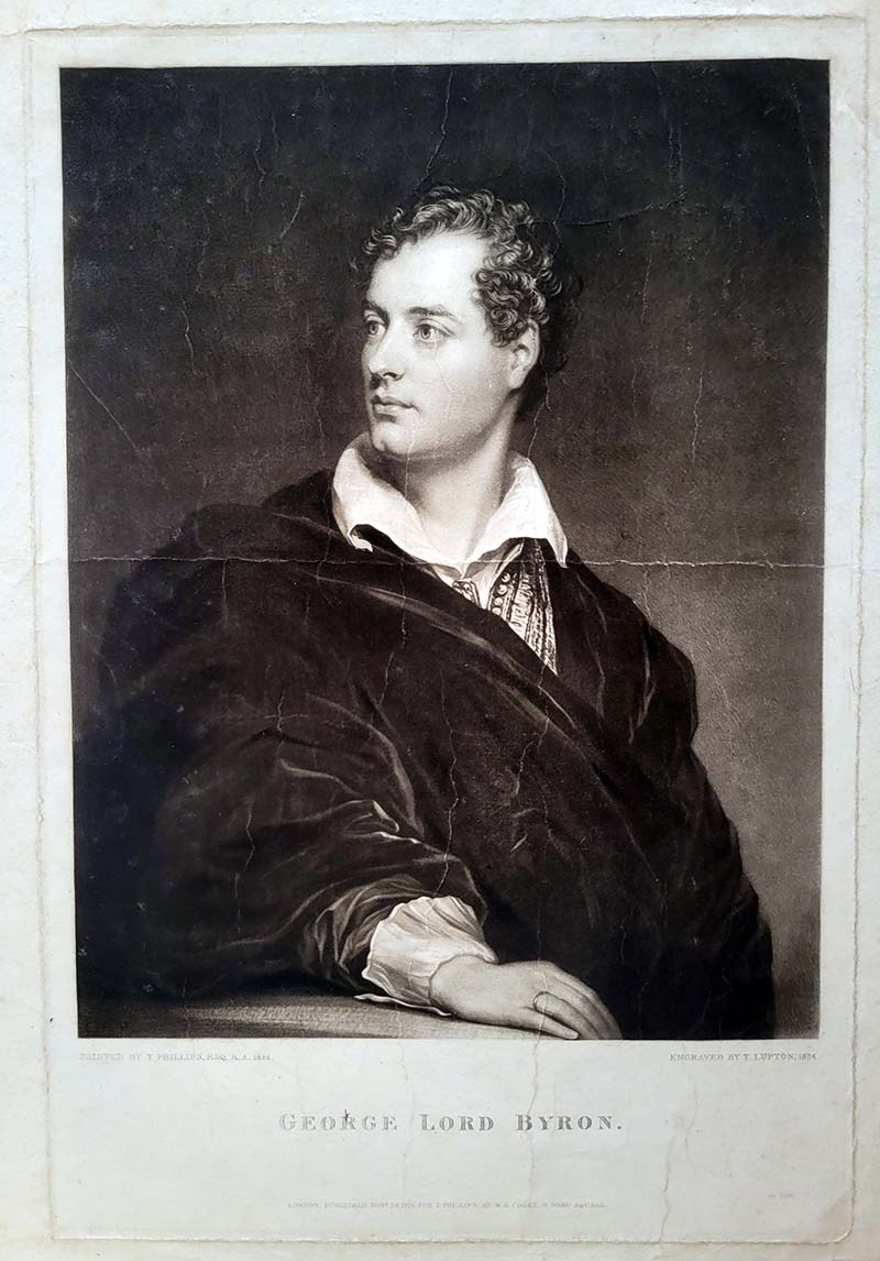 George Lord Byron - Michael Finney Antique Prints