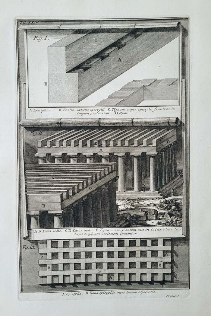 Plate XXIV Three diagrams of Doric temple construction - Michael Finney ...