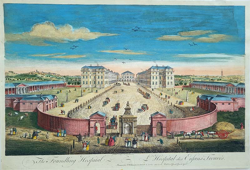 The Foundling Hospital - Michael Finney Antique Prints
